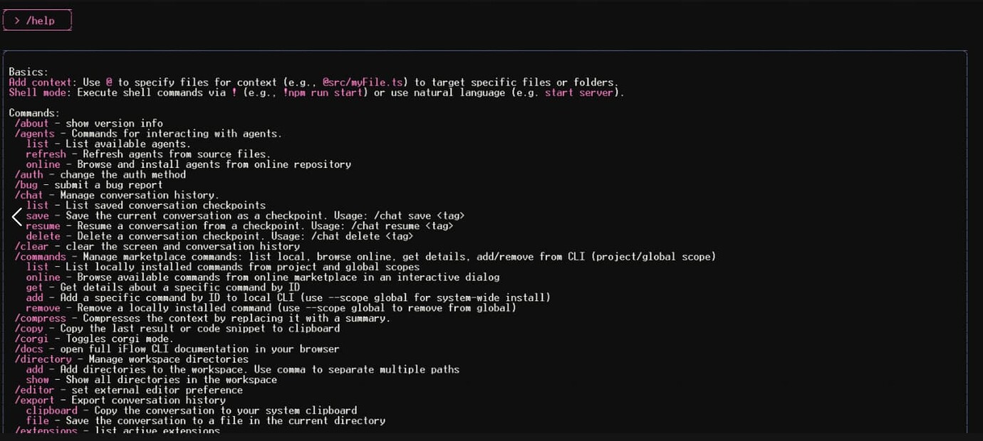 iFlow CLI 实用入门指令大全 - iFlow CLI - 心流AI交流社区