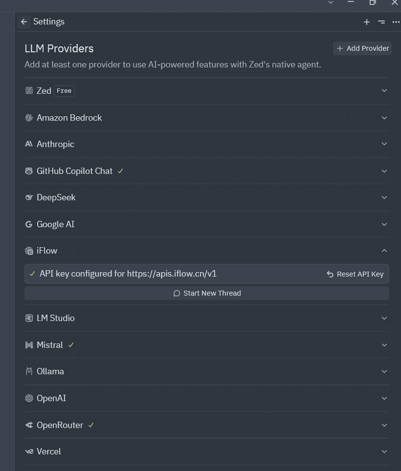 iflow cli 如何在zed中设置 - iFlow CLI - 心流AI交流社区